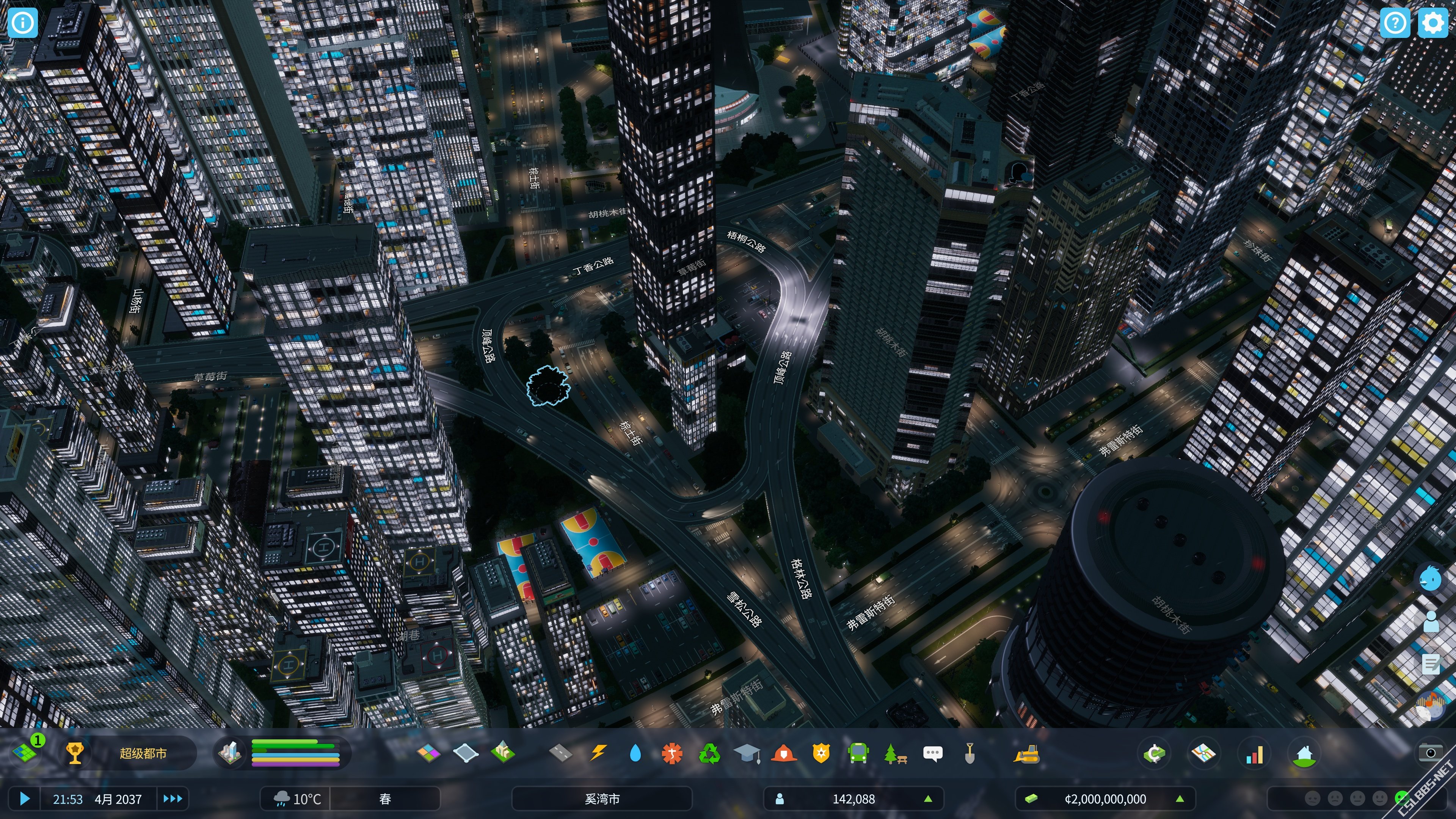 游戏存档 - 奚湾市 | CSLBBS 都市天际线2中文论坛