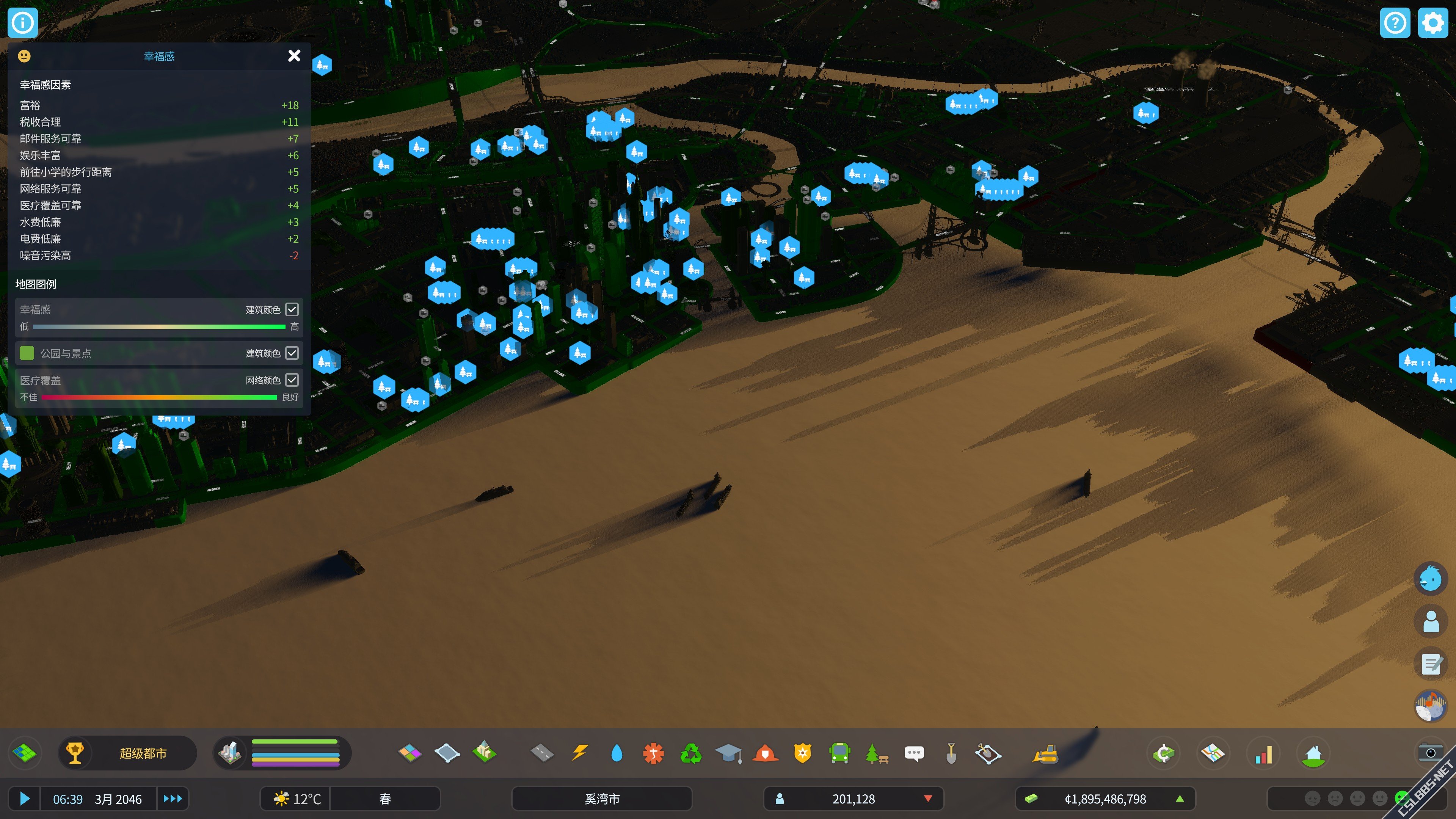 游戏存档 - 奚湾市 | CSLBBS 都市天际线2中文论坛